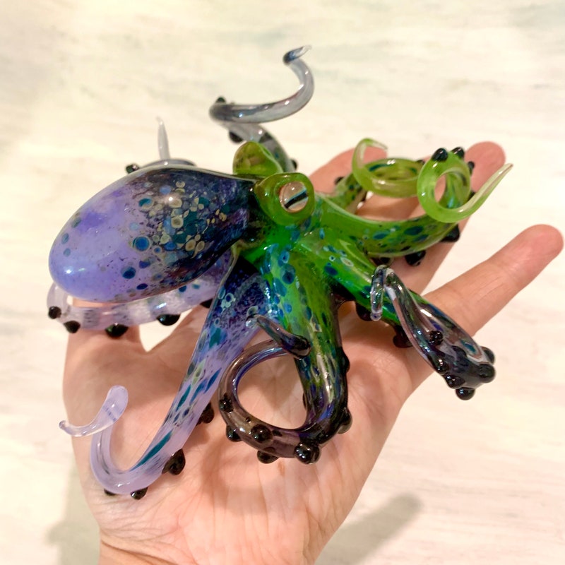 Blown Glass Octopus - Etsy