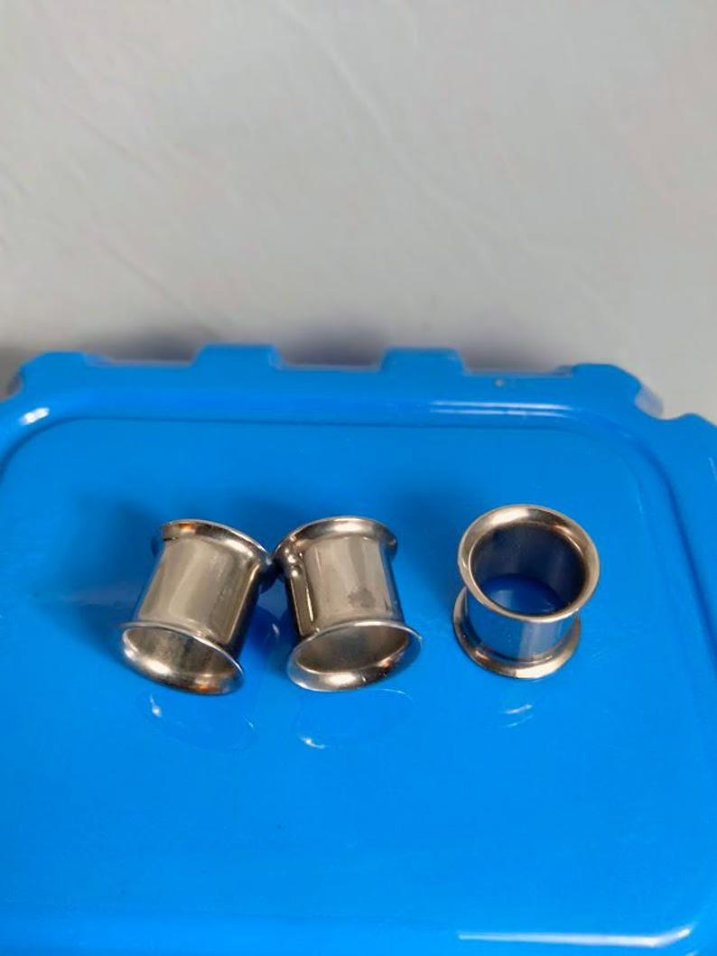 Double Flare Steel Ear Tunnels 3/8 - Etsy