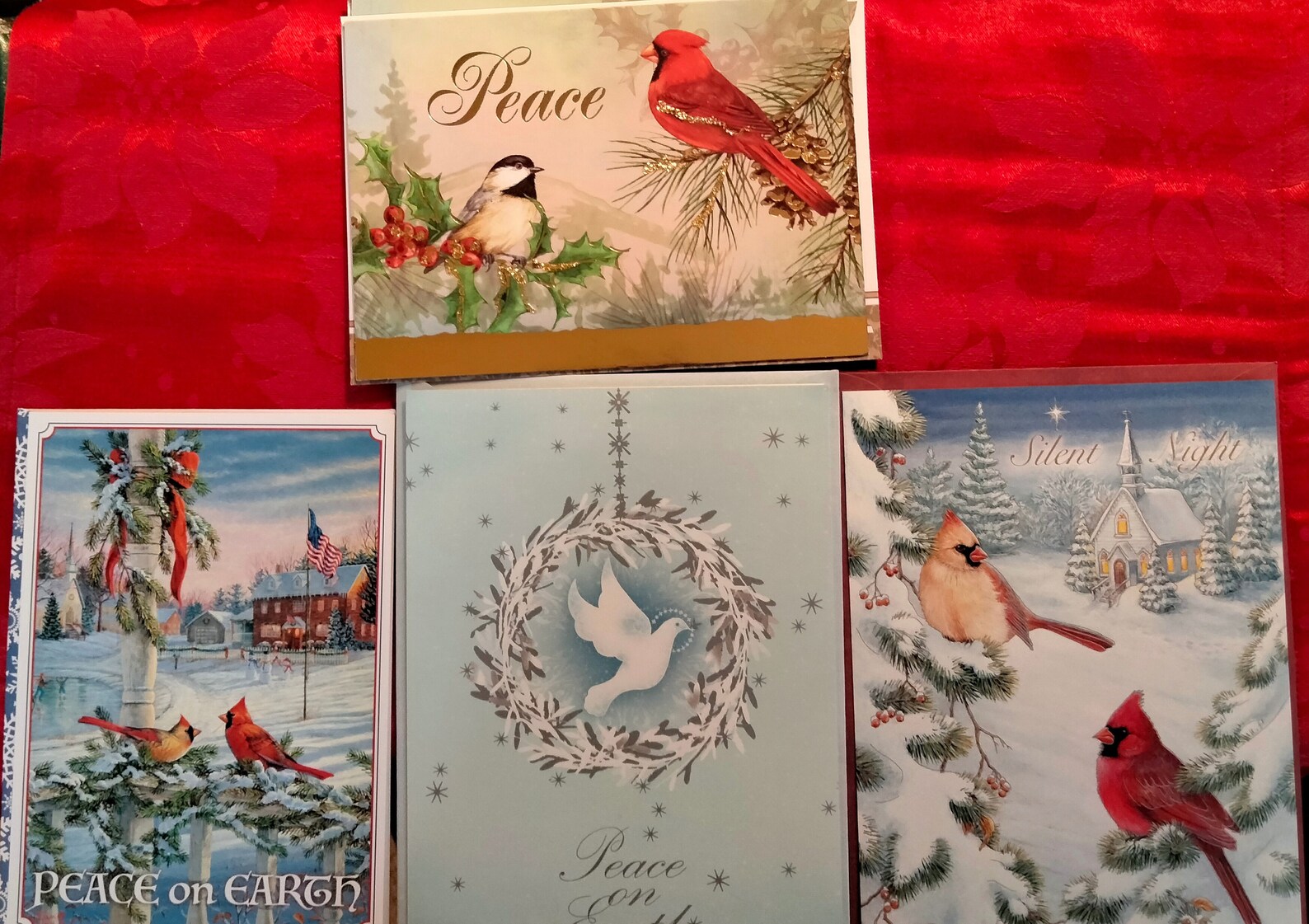 Religious Christmas Cards 30 Assortment Churches, Angels Nativity ...