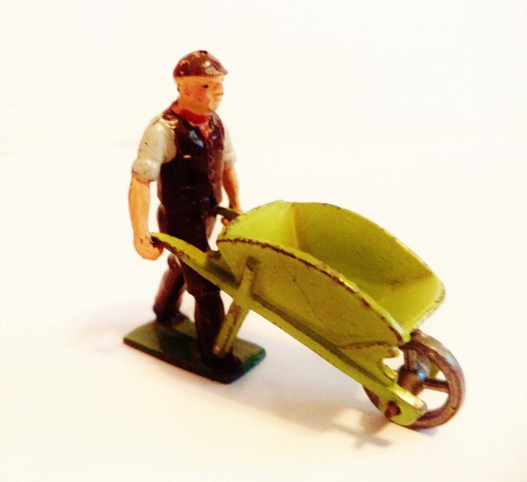 Antique Train Collectible Die Cast Model, Vtg Railroad Worker J Hill ...