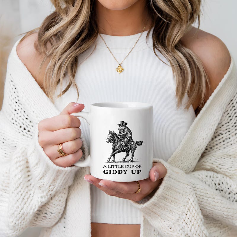 Coffee Mug Giddy Up - Etsy