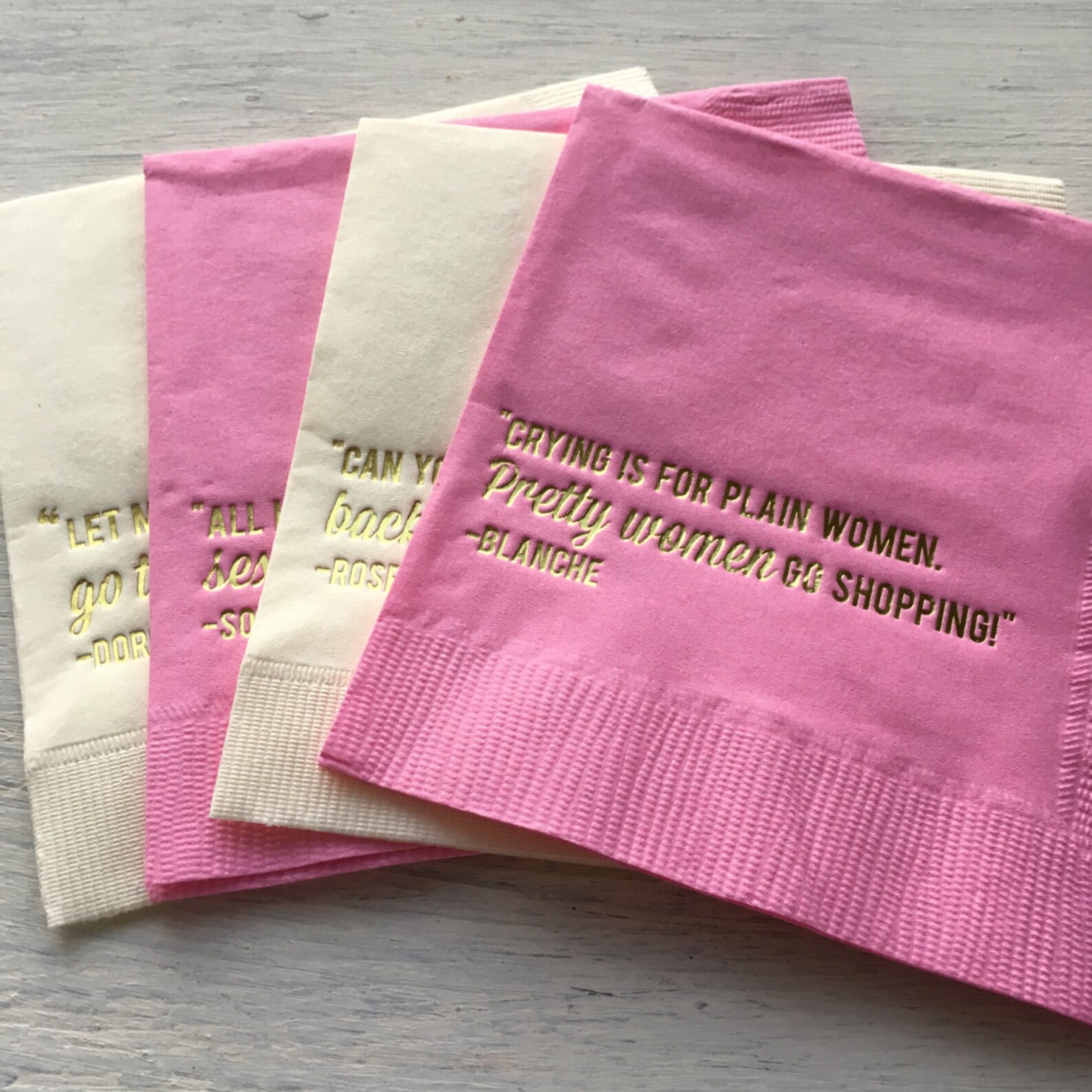 Golden Girls Party Inspired Golden Girls Quotes Dorothy - Etsy