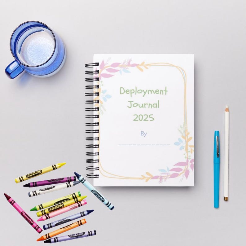 Military Kids Deployment Journal: Hero Pages, Prompts (digital ...