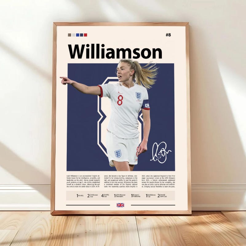 Wsl Football Poster - Etsy