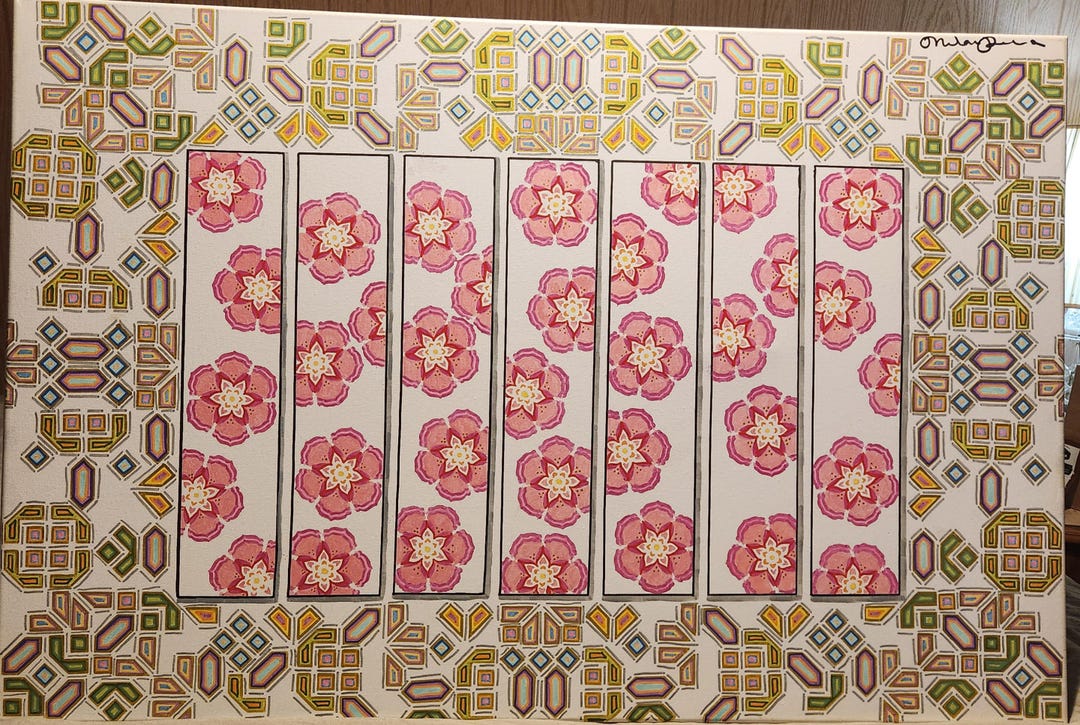 Sakura Matrix in Bloom (2025) - FINE ART PRINT - 20x24 - Etsy