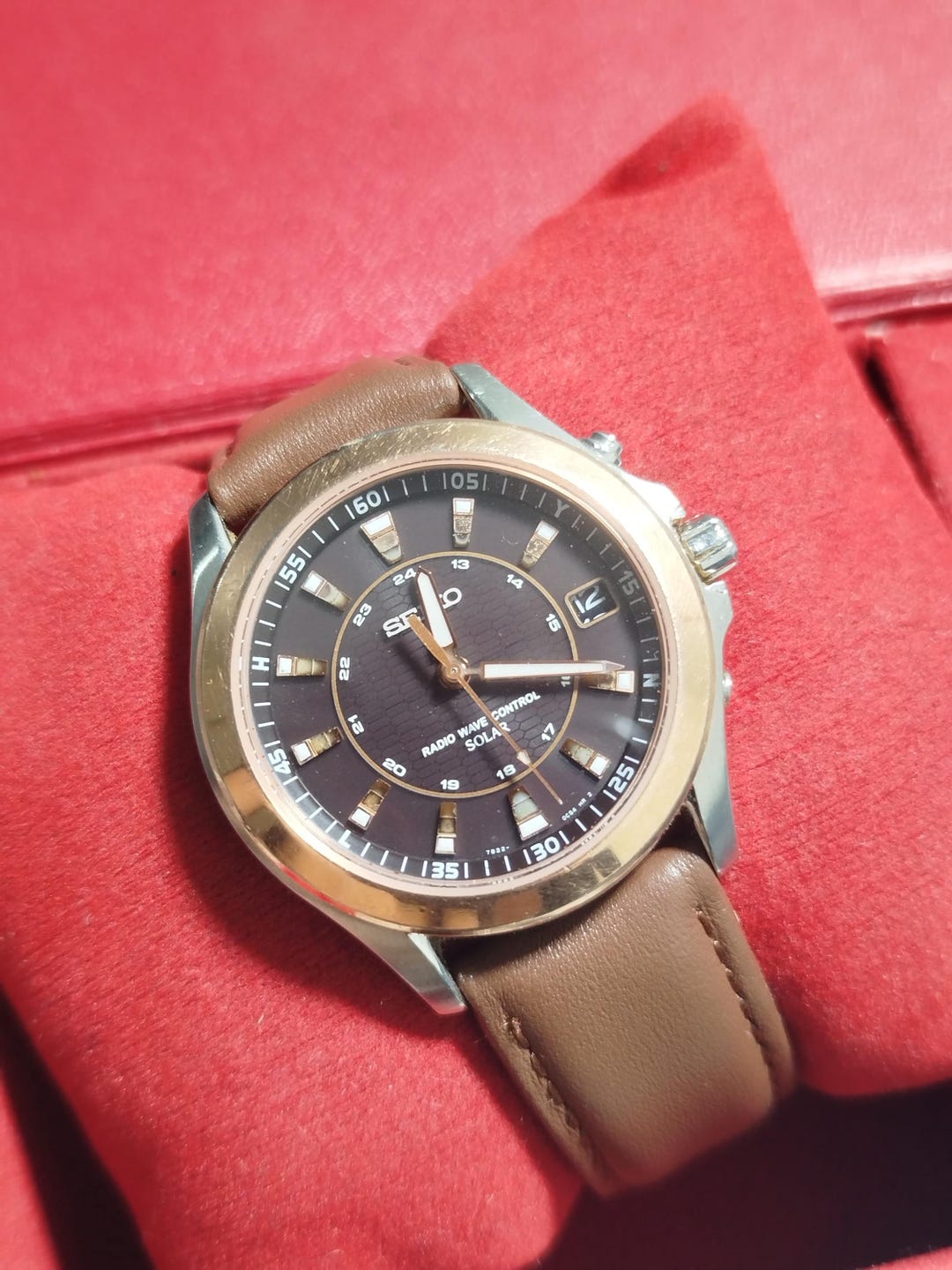 Vintage Seiko Solar Radio Wave Control 42MM 7B22 0BN0 APR 1980 JDM - Etsy