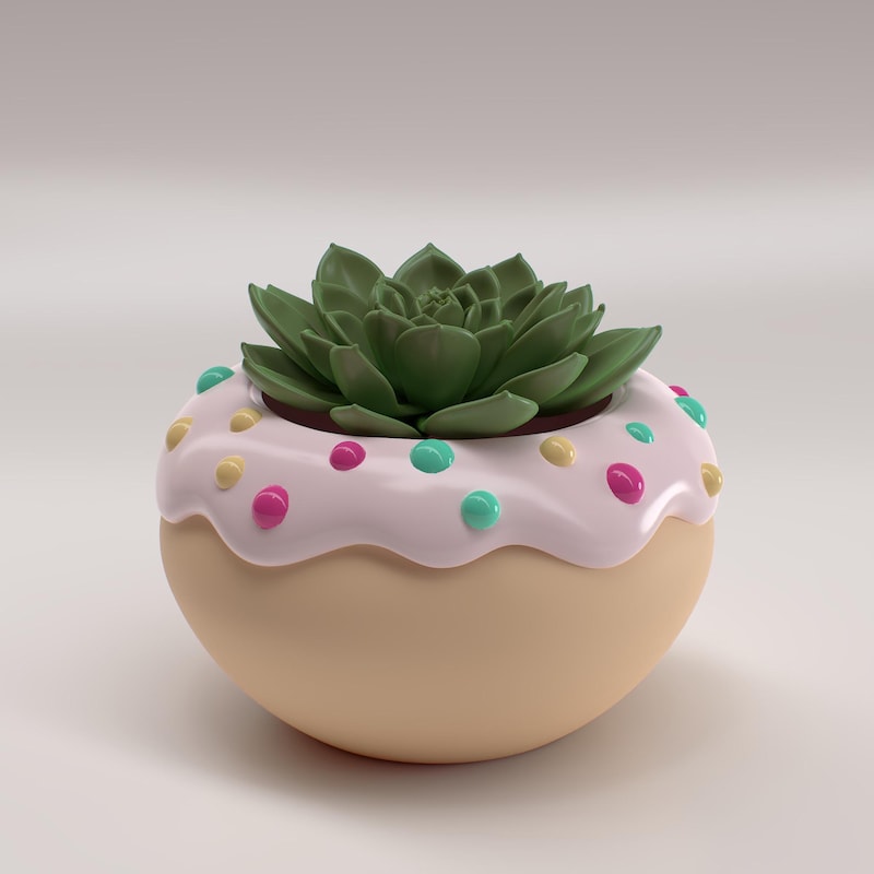 Donut Pot - Etsy