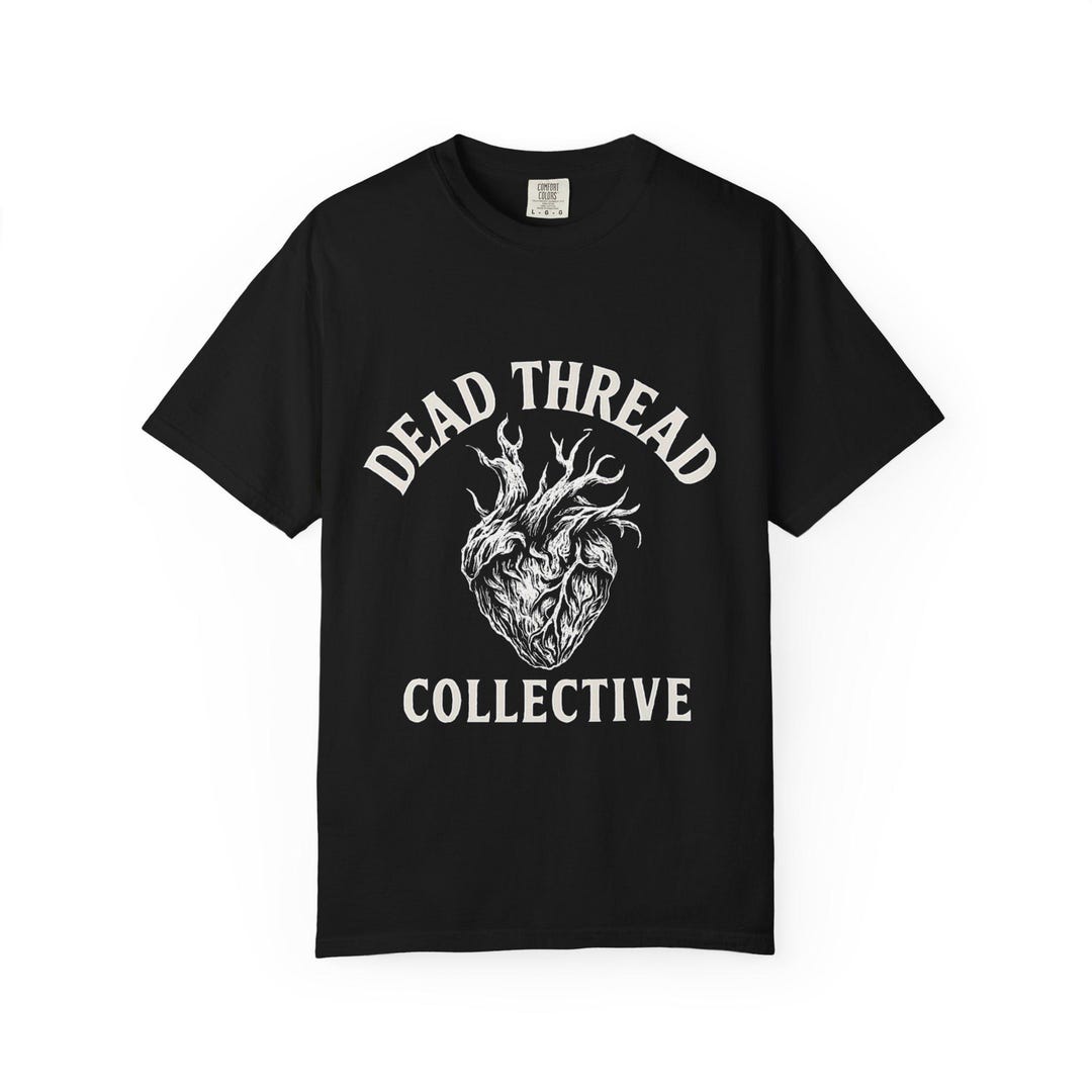 Black & White Dead Thread Collective T-shirt - Etsy