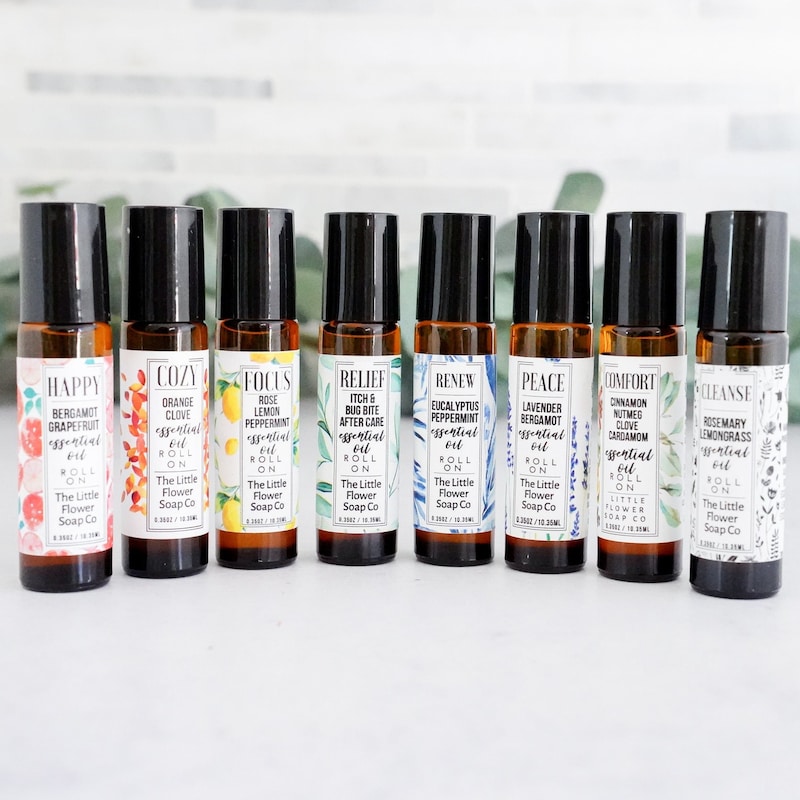 Travel Essential Oil Set - Etsy