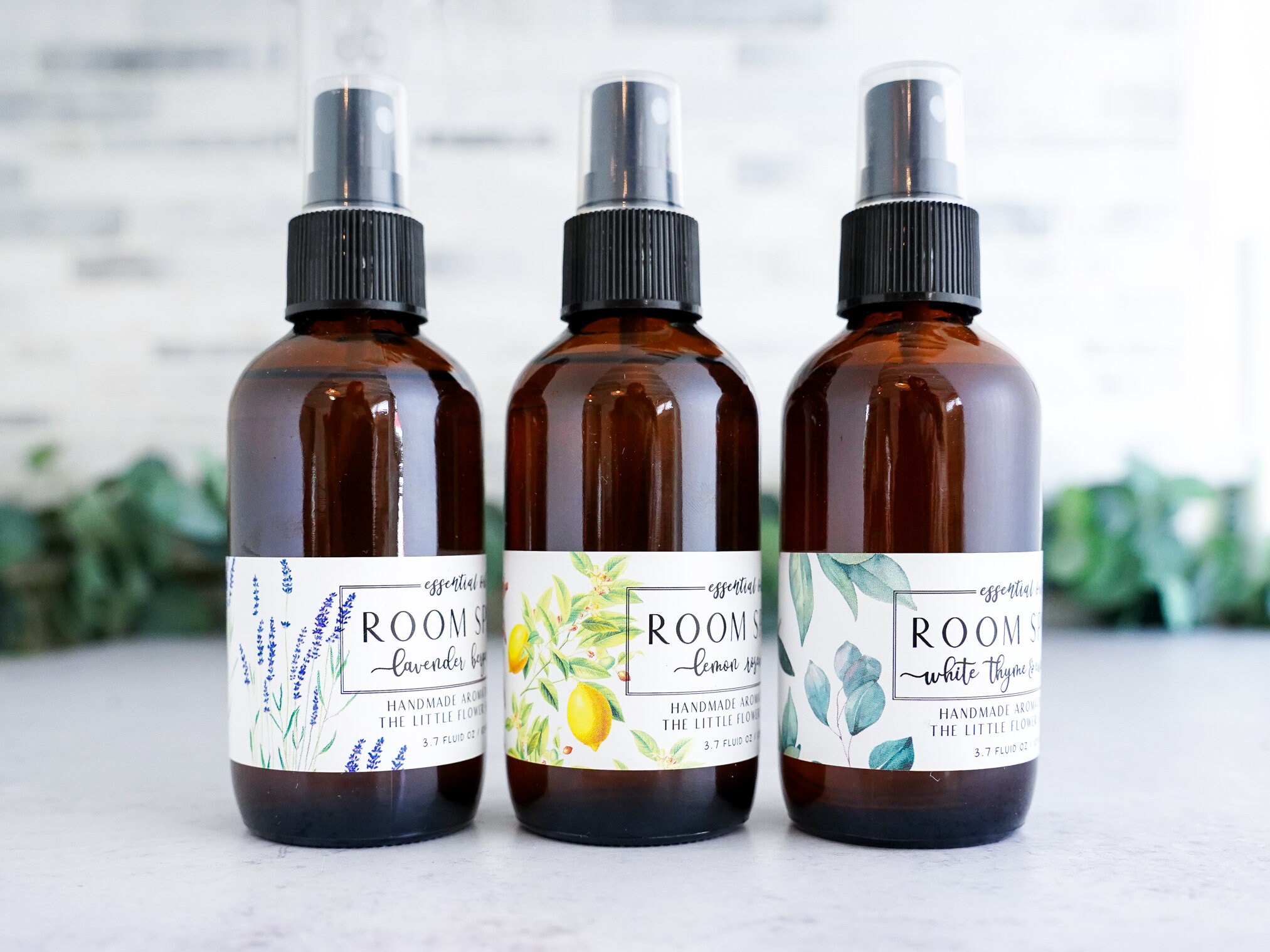 Lemon Rosewood Essential Oil Room Room Spray - 4oz Bottle, Bath and ...