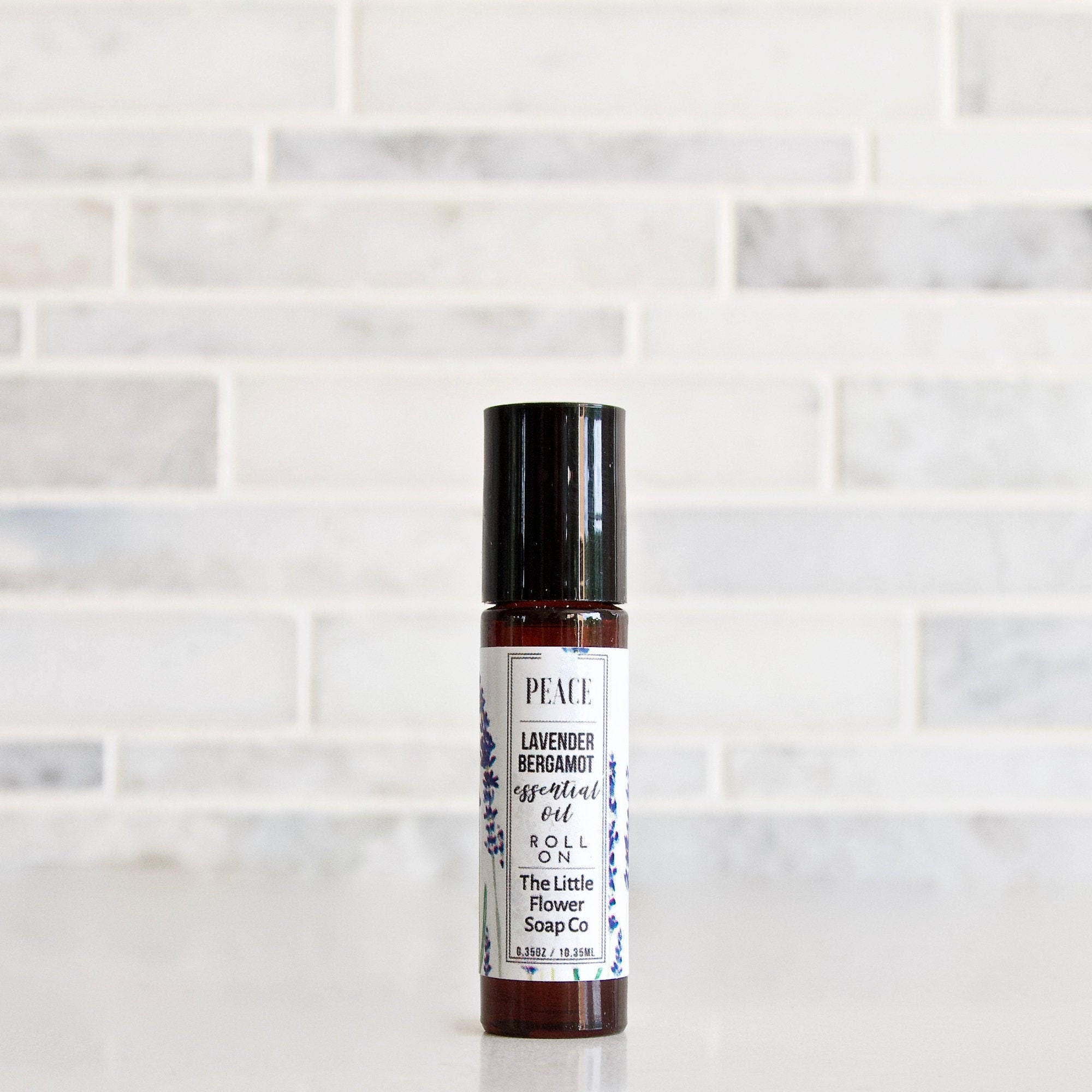 PEACE Lavender Bergamot Natural Essential Oil Perfume Roll - Etsy