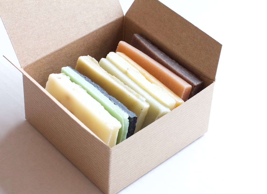 Handmade Soap Ends Sampler, Homemade Soap, Christmas Gift, Rustic Decor ...