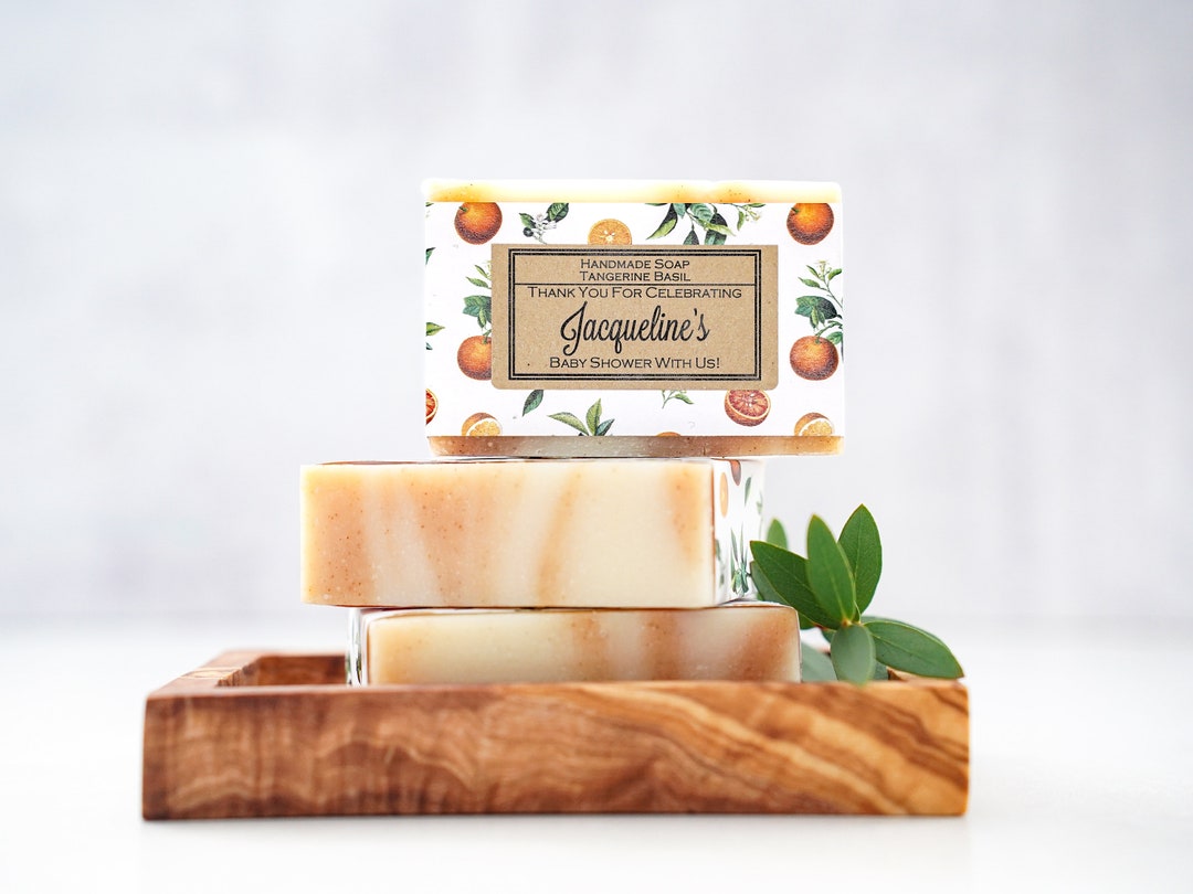 Personalized Soap Favors for Wedding Shower or Baby Shower Fully Custom ...