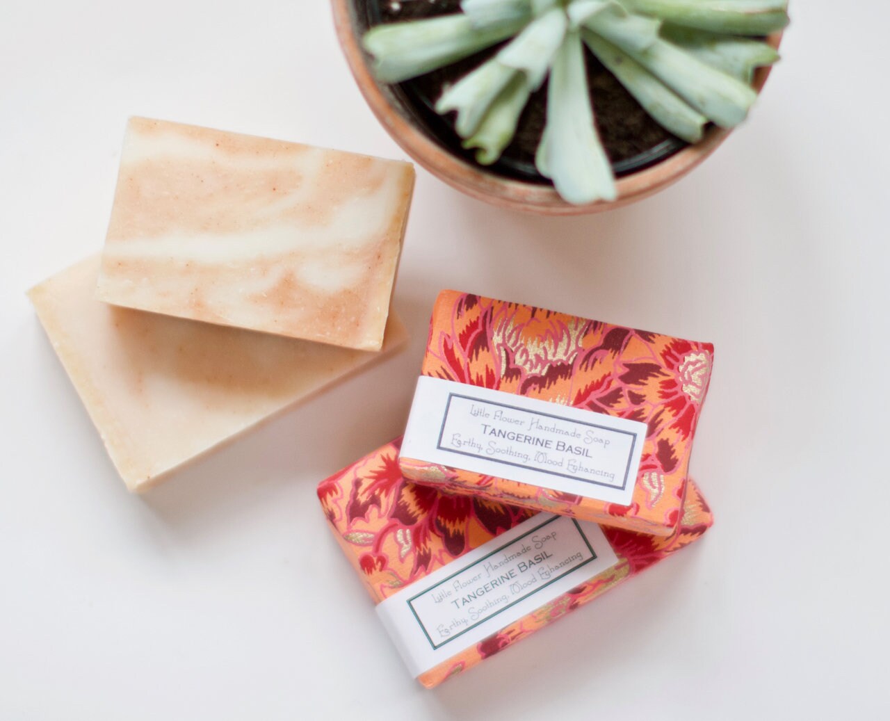 Tangerine Basil Bar Soap Homemade Soap Handmade Soap All - Etsy