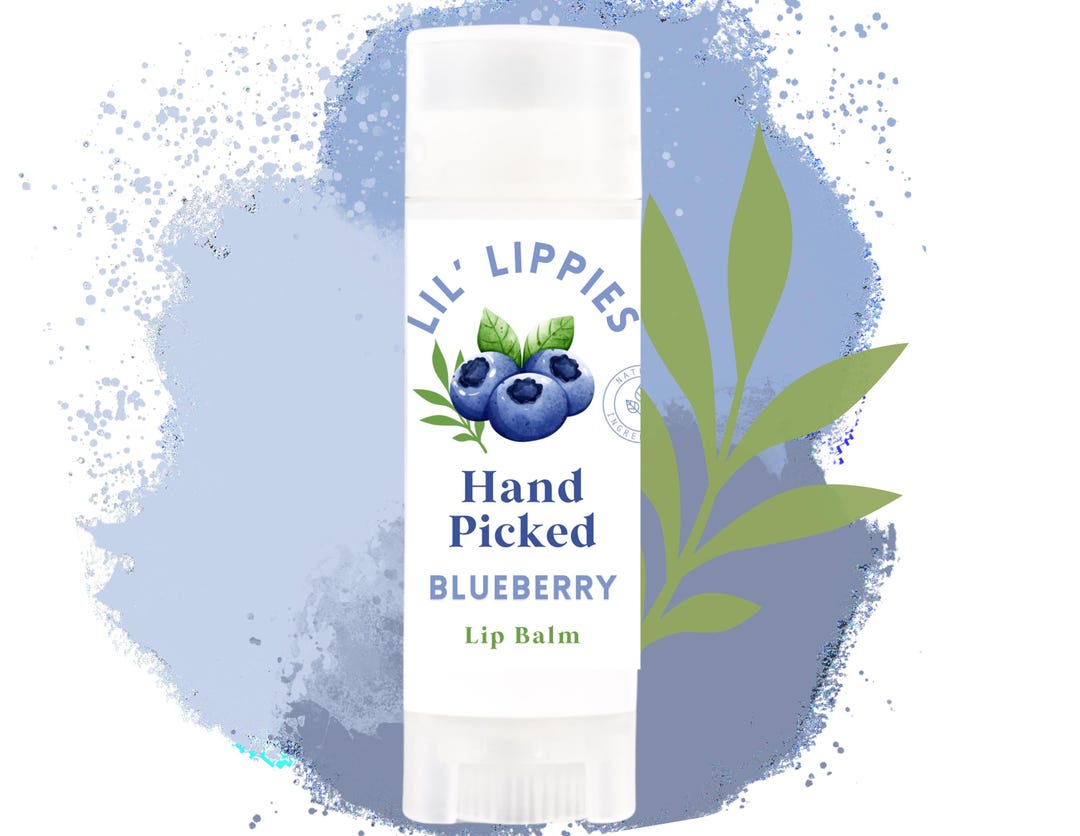 Gifts for Kids Blueberry Lip Balm - Lil' Lippies Unique Kids Chapstick ...