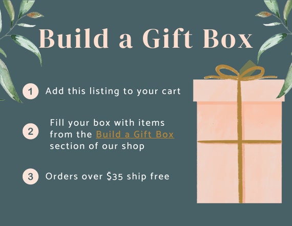 Build a Gift Box Purchase This Listing and Add on Listings - Etsy