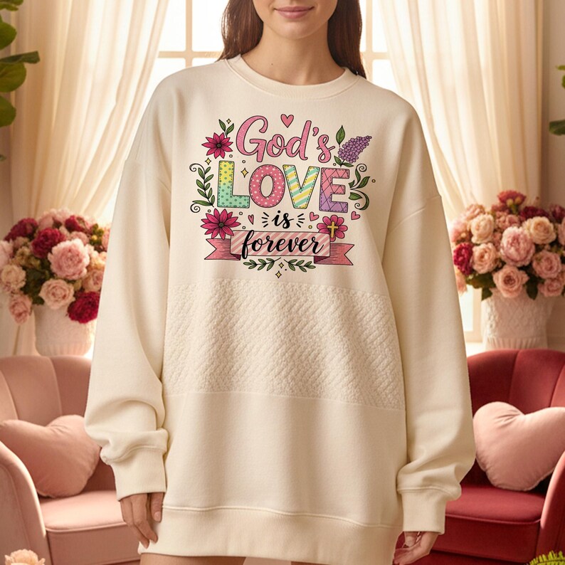 God's Love is Forever PNG | Faith-based Clipart & Inspirational ...