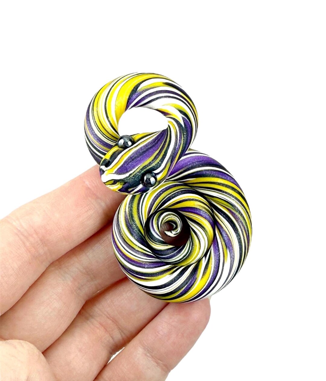 Non Binary Pride Snake LGBTQIA Flag Handmade Sculpture - Etsy