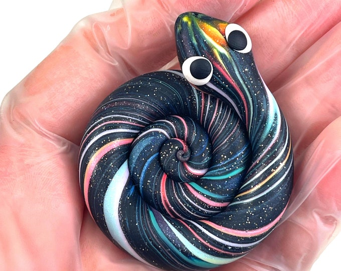 Galaxy Snake Handmade Sculpture - Etsy