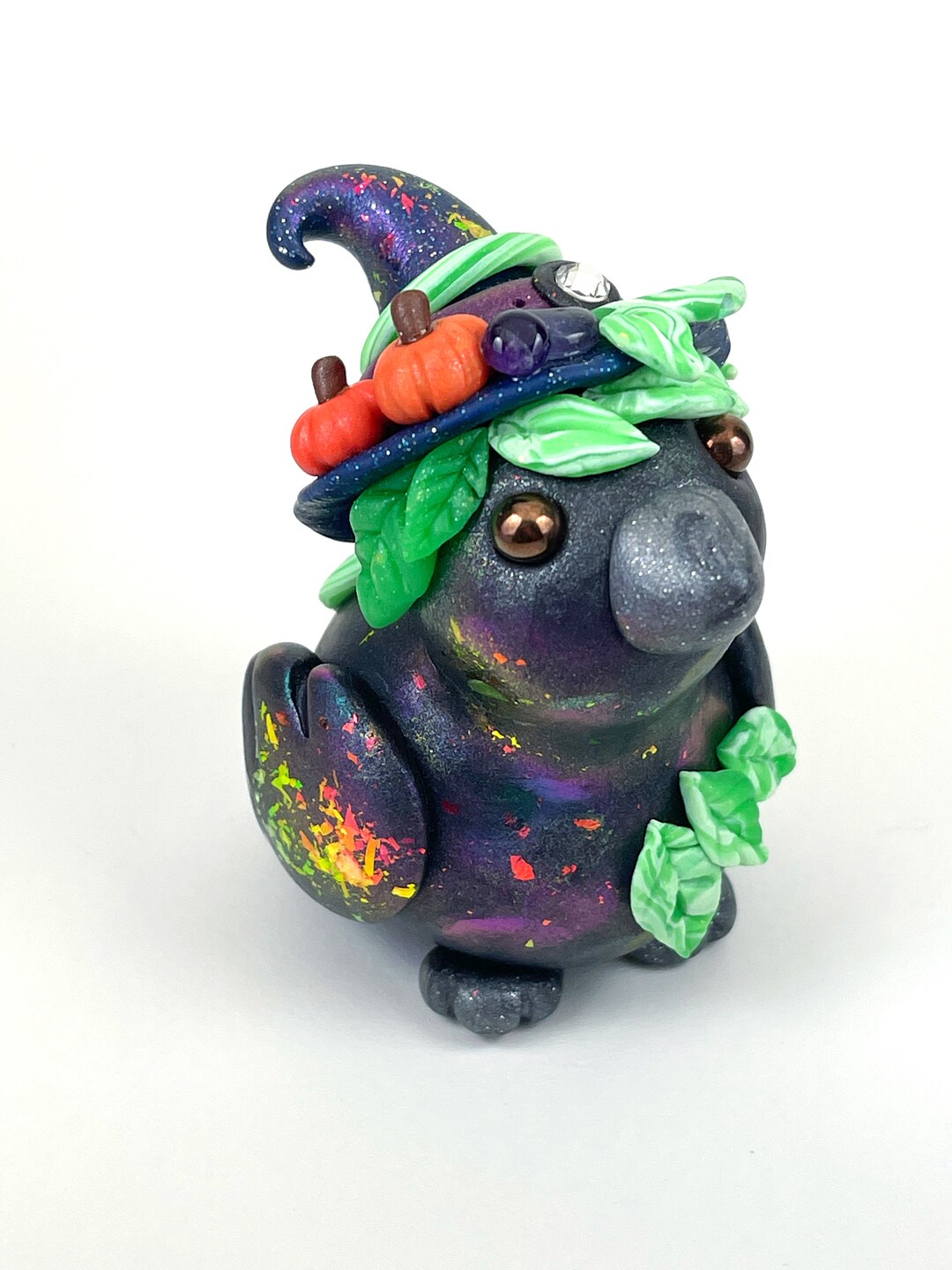 Handmade Witchy Crow Sculpture One of a Kind Ooak - Etsy