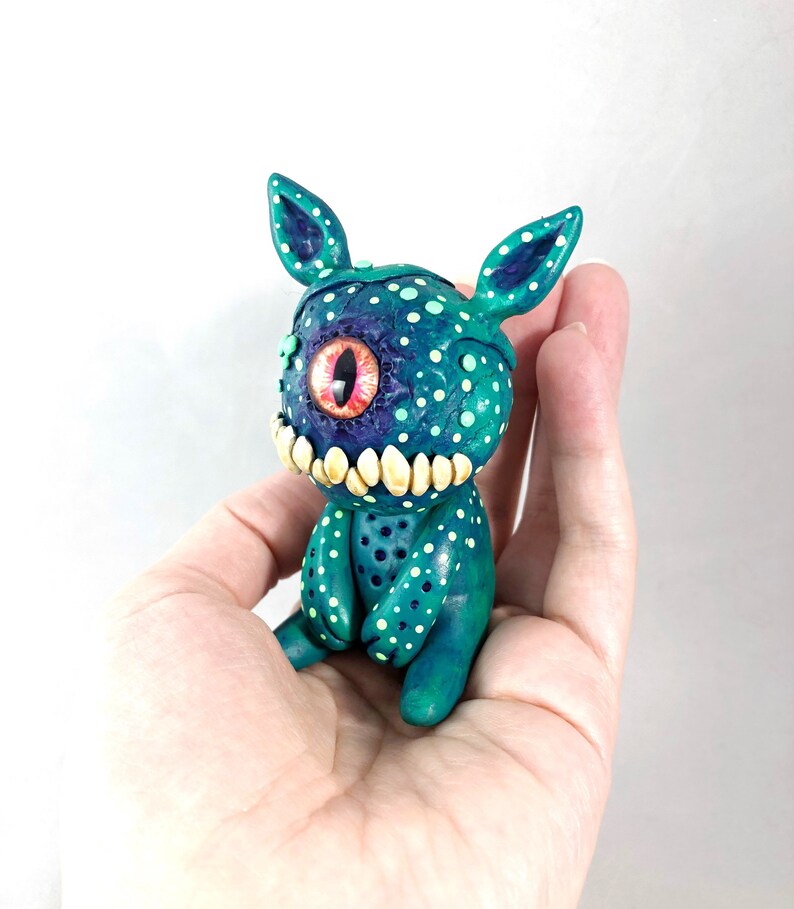 Cute Cyclops Monster Sculpture | Etsy