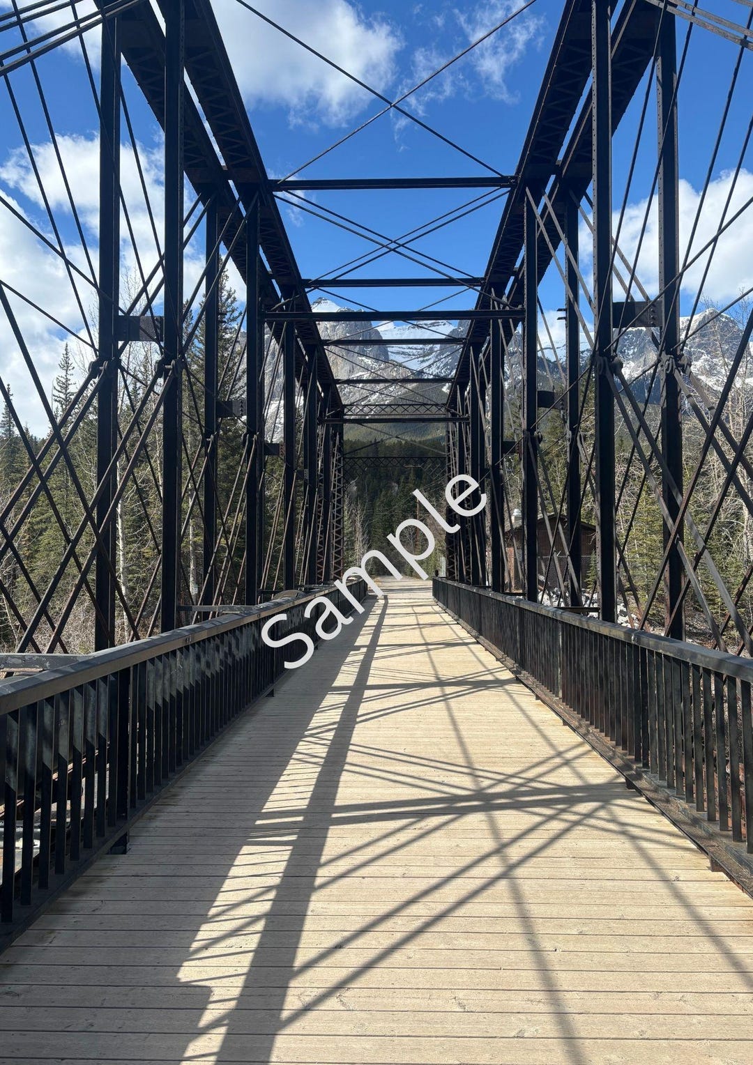 Engine Bridge, Canmore Canada – Bow River – Mountain Photography ...