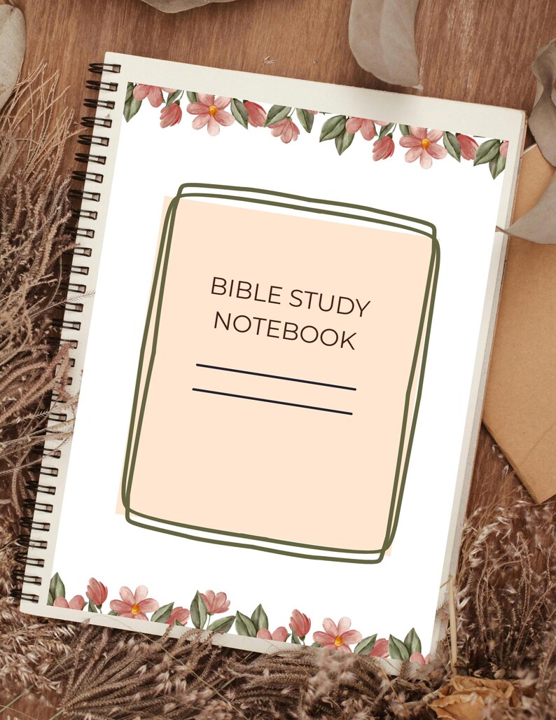 Fall Bible Study Template: Printable Daily Journal (digital Download ...