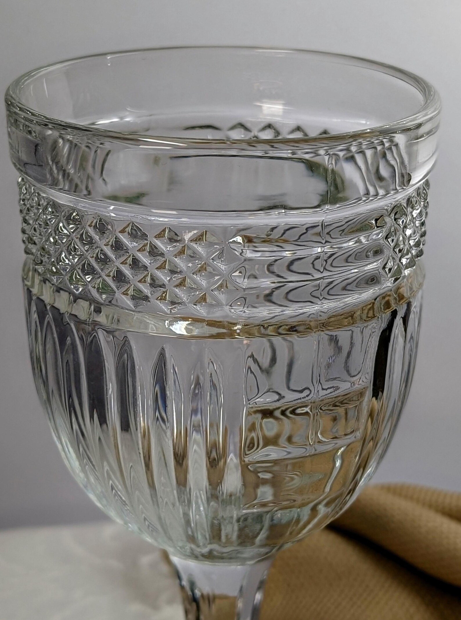 Vintage Libbey Radiant Water Goblets, Set of 4, Clear Glass Mid-century ...