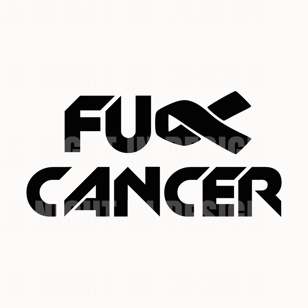 FU Cancer SVG - Etsy