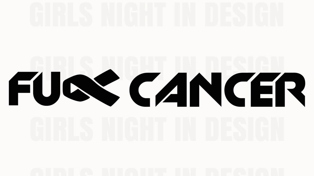 FU Cancer SVG - Etsy