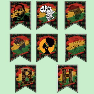 Black History Month Banner Printable | Classroom Decor, School Hallway ...