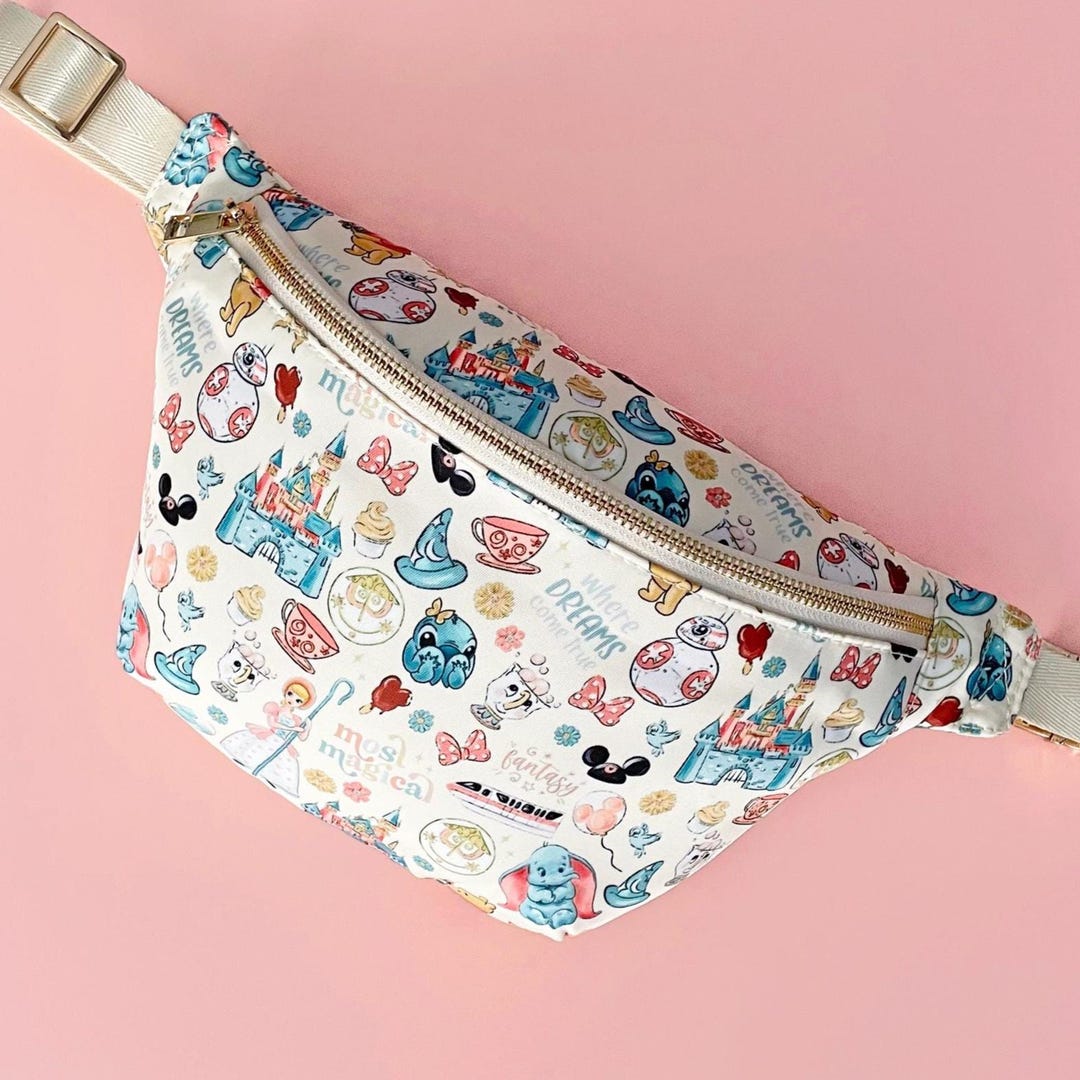 Magic Parks Bum Bag | Character Fanny Pack | Theme Park Sling Crossbody ...