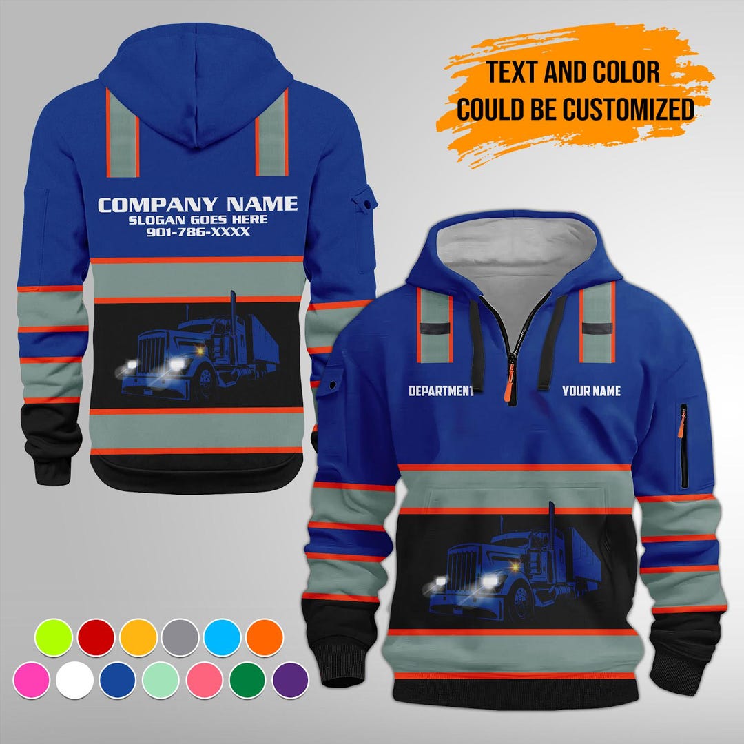 Custom Semi Trucking Lover Uniform for Your Team or Company ...