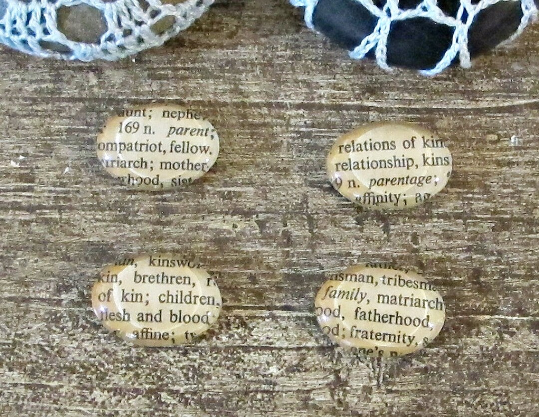 Family Magnet Set Glass Kitchen Wordsmith Mother Father Fridge - Etsy