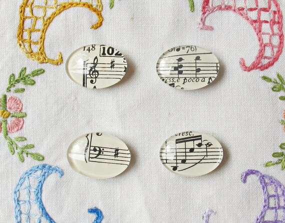 Music Fridge Magnet Set Teacher Gift Kitchen Homewares Decor | Etsy