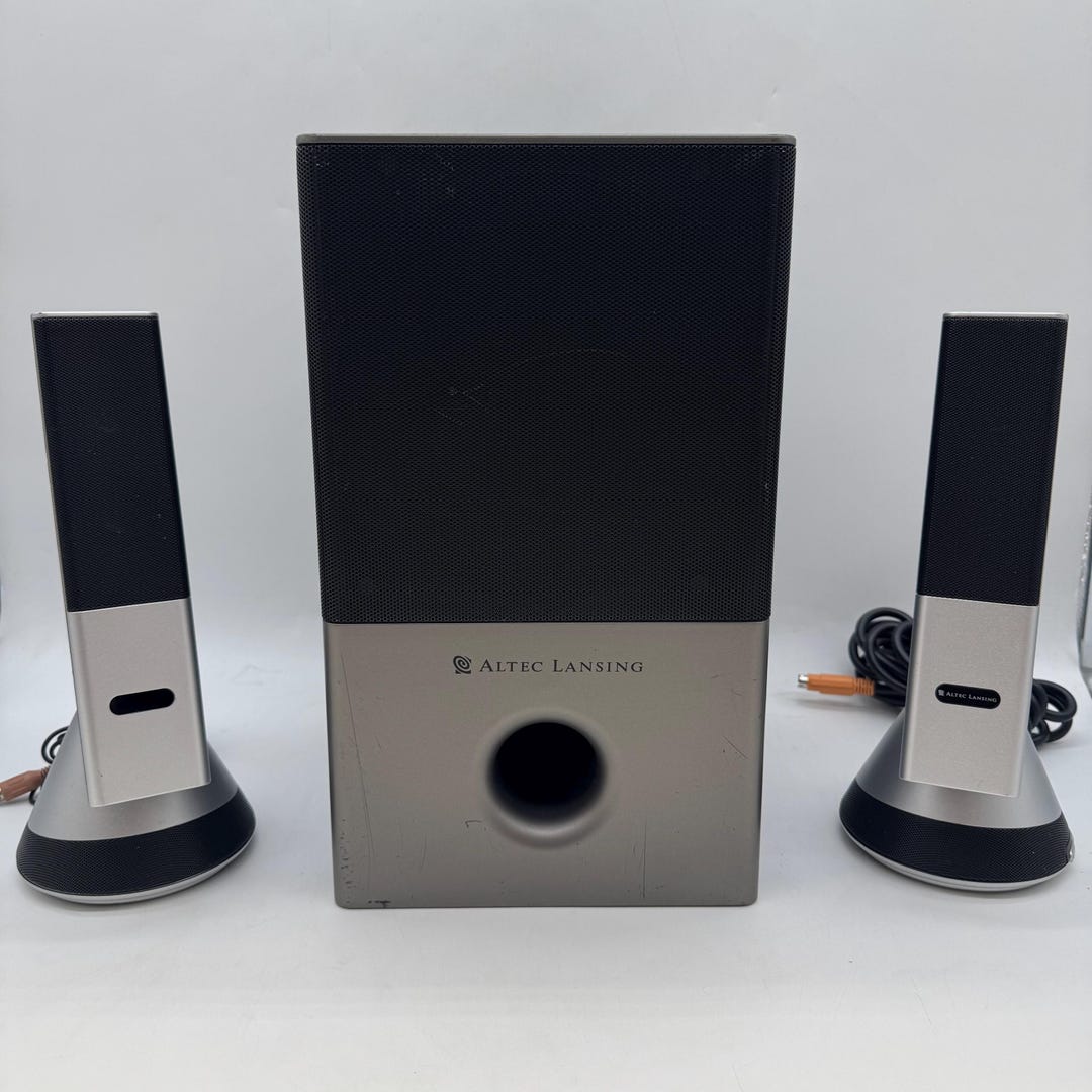 Vintage 2000er Jahre Altec Lansing VS4121 2.1 Lautsprechersystem ...