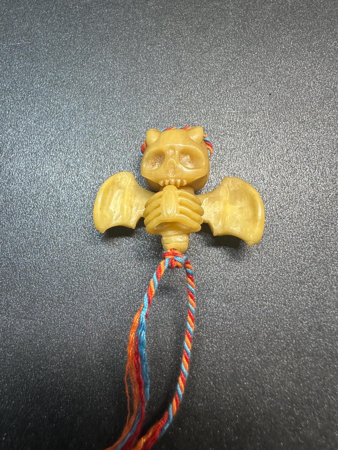 Hand-carved Yak Bone Bat Skull Amulet Pendant - Tibetan Buddhist ...