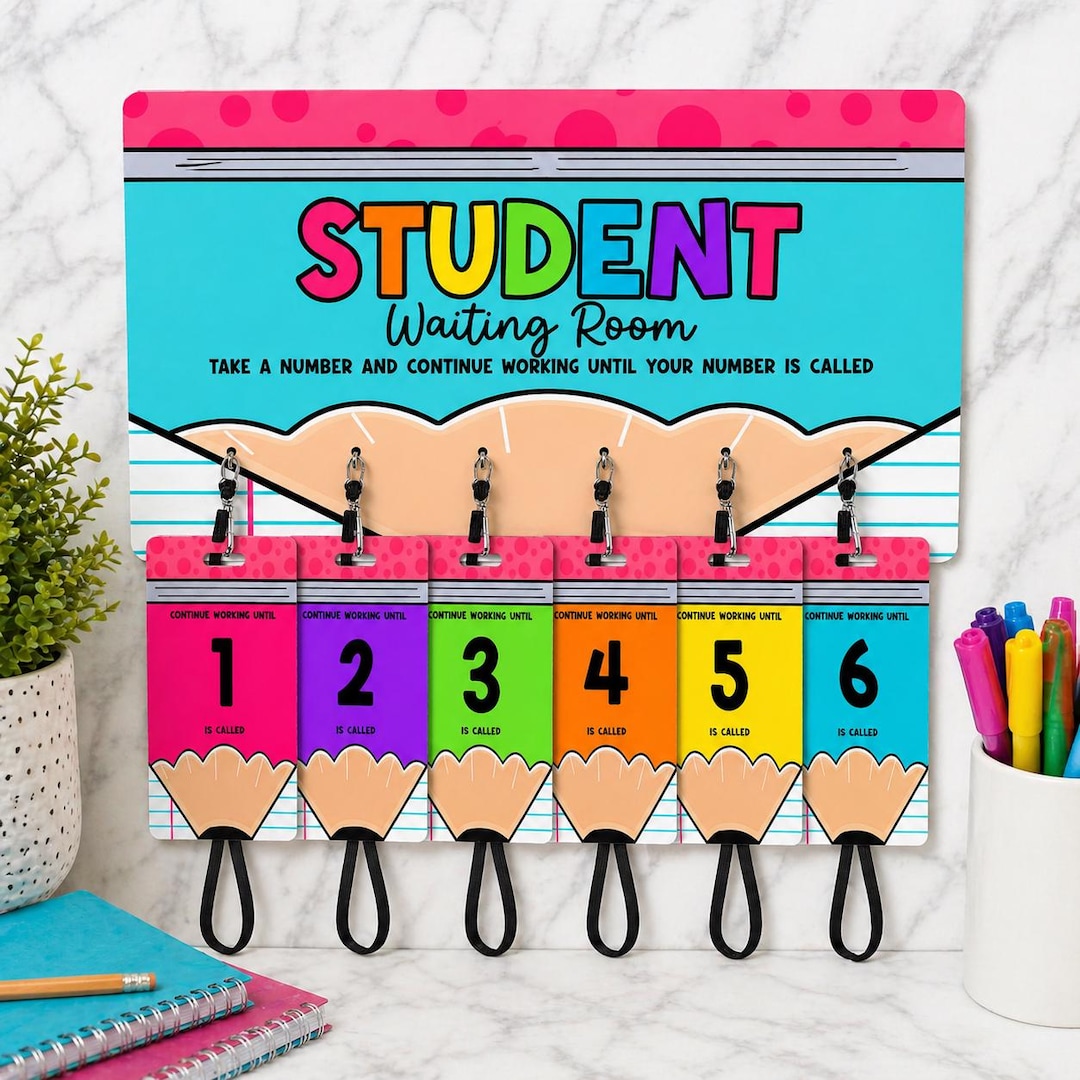 Classroom Management System, Student Waiting Room Number Board, Teacher ...