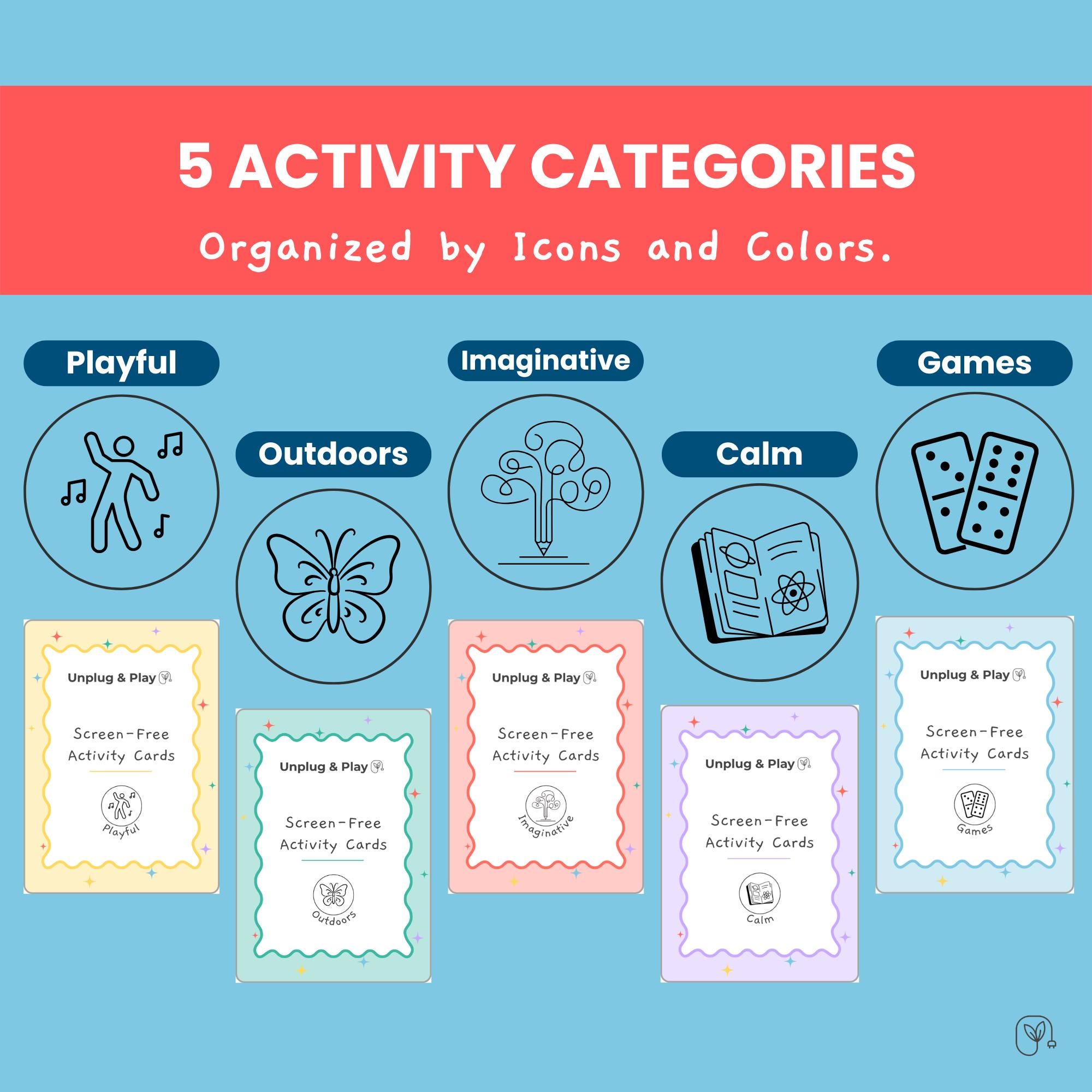 Printable Kids Activity Cards: Screen-free Games, Boredom Busters for ...