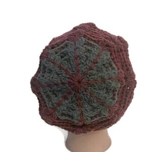 Spider Web Hat Crochet Slouchy Hat for Women Handmade Ready to Ship - Etsy