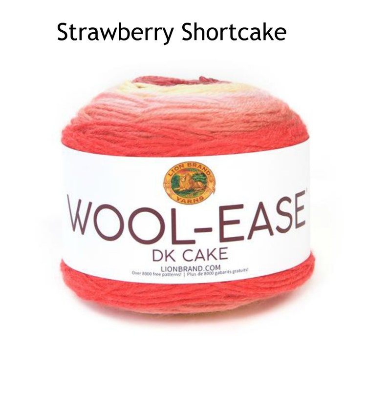 Wool-ease® DK Cake Yarn Two Cakes Four Colorways to Choose | Etsy