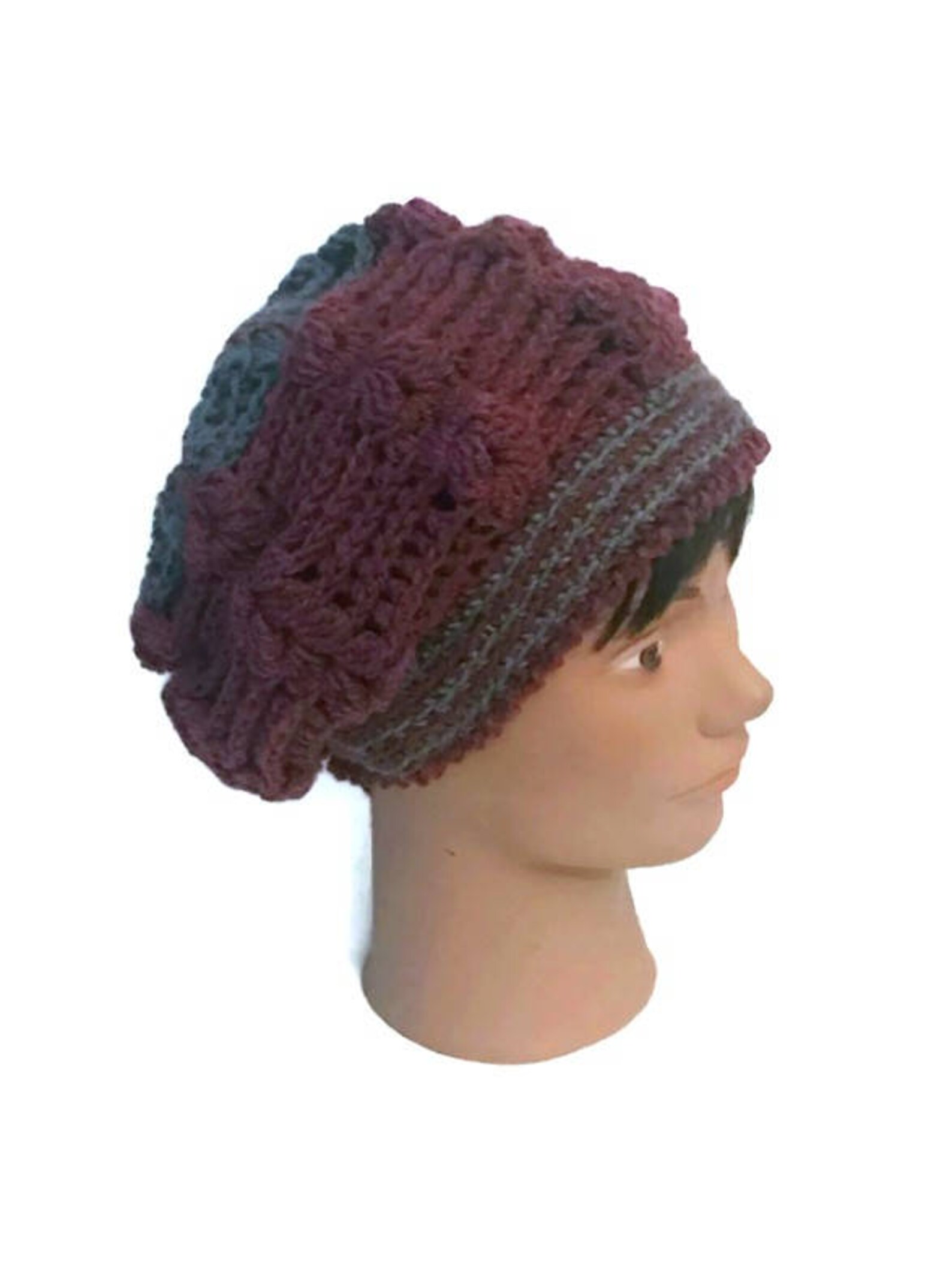 Spider Web Hat Crochet Slouchy Hat for Women Handmade Ready to - Etsy