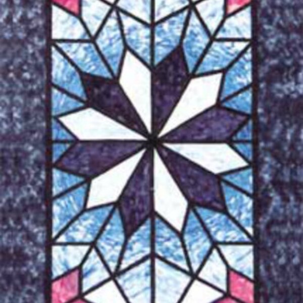 Stained Glass Quilt - Etsy