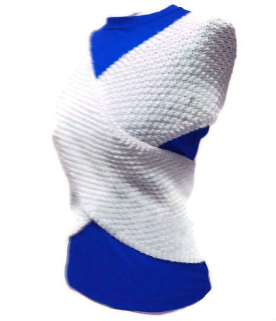 Cross Vest Sweater PDF Pattern Scarf Neckwarmer Wrap Capelet - Etsy ...
