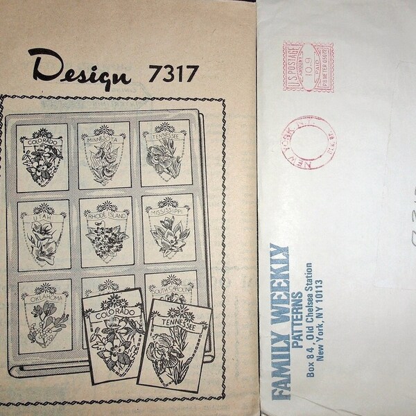 State Quilt Pattern - Etsy