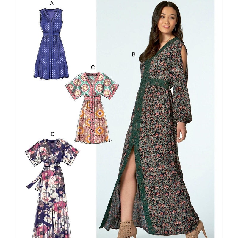 Modest Dress Pattern - Etsy