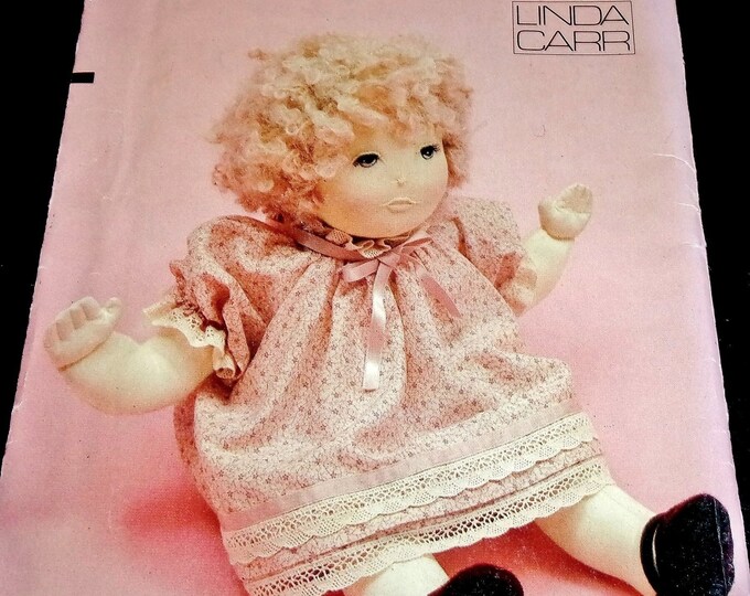 Vintage Vogue Linda Carr Sewing Pattern 592/8892 20 Soft Sculpture Baby ...