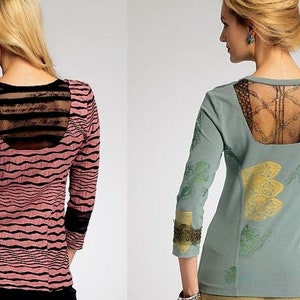 Vogue Katherine Tilton Sewing Pattern V8817 Art Tunic Top - Etsy