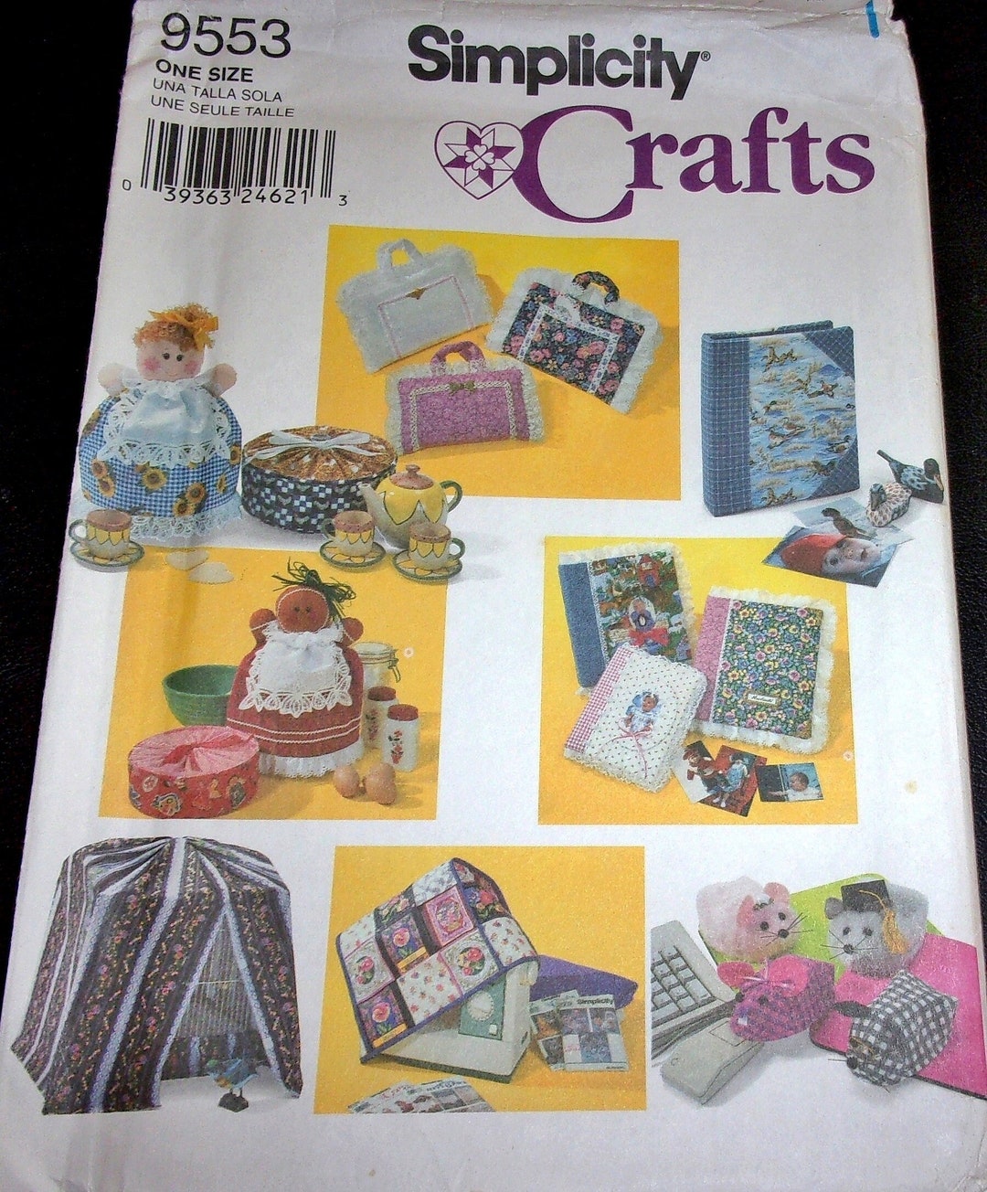 Simplicity Sewing Pattern 9593 Covers for Bird Cage Casserole Cookie ...