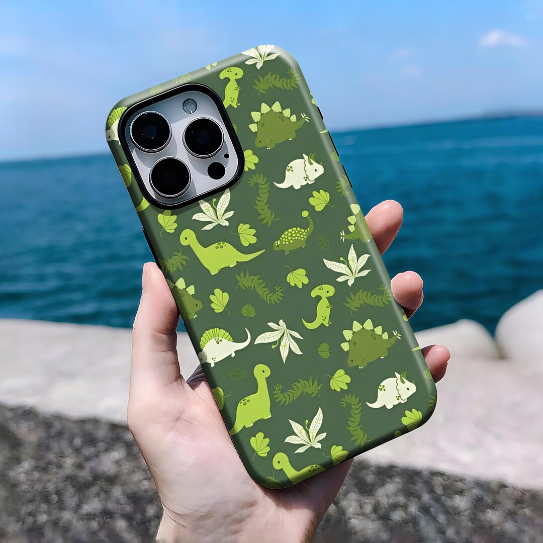 Dinosaur Cute Animal Phone Case, Animal World,compatible With iPhone 16 ...